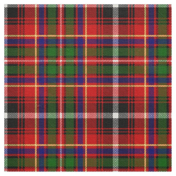 Clan Innes Tartan Fabric | Zazzle