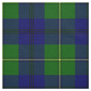 Clan Johnston Tartan Fabric | Zazzle