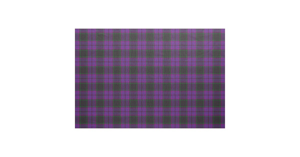 Scottish Clan Laird Tartan Plaid Fabric | Zazzle