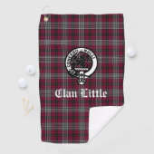 Scottish Clan Little Crest Badge and Tartan Custom Golf Towel | Zazzle