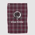 Scottish Clan Little Crest Badge and Tartan Custom Golf Towel | Zazzle