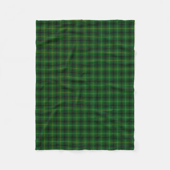 Scottish Clan MacArthur Arthur Classic Tartan Fleece Blanket | Zazzle