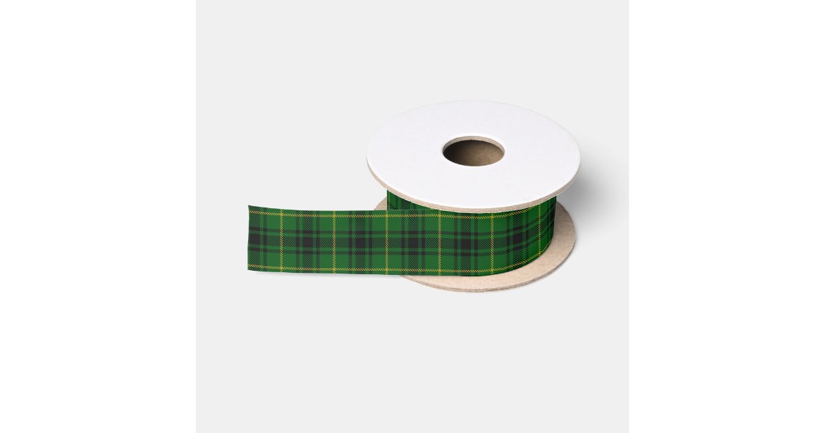 Scottish Clan MacArthur Arthur Classic Tartan Satin Ribbon | Zazzle