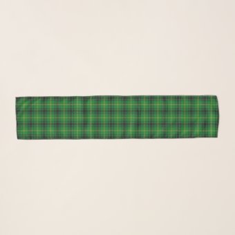 Scottish Clan MacArthur Arthur Tartan Plaid Scarf | Zazzle