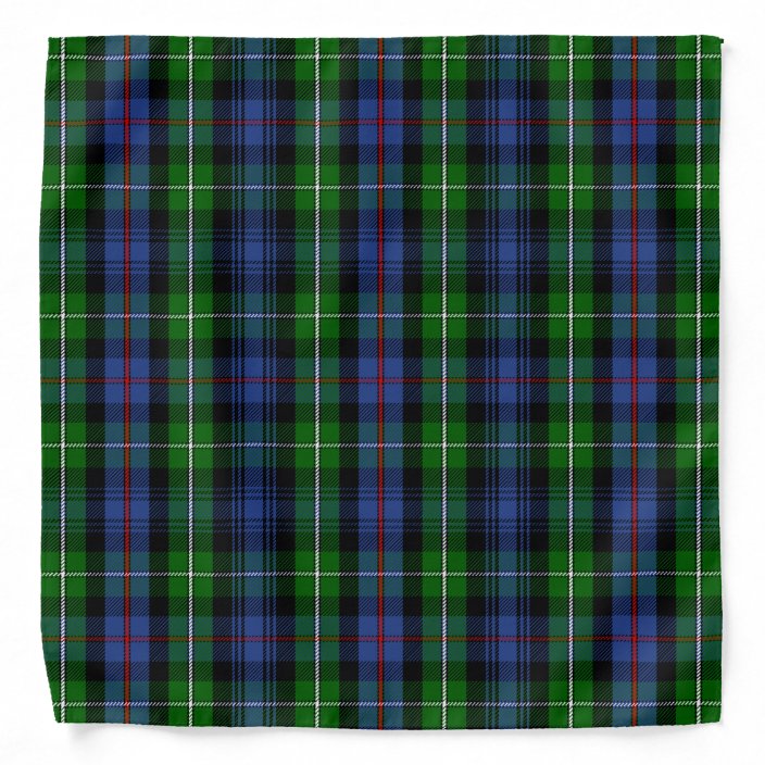 Scottish Clan MacKenzie Tartan Plaid Bandana | Zazzle.com