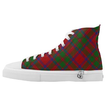 Scottish Clan MacKintosh McIntosh Tartan High-Top Sneakers | Zazzle