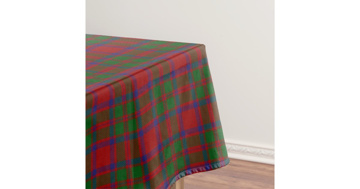 Scottish Clan MacKintosh McIntosh Tartan Tablecloth | Zazzle