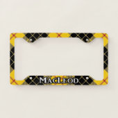 Scottish Clan MacLeod Tartan Plaid License Plate Frame | Zazzle