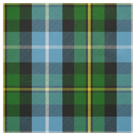 Clan MacNeil of Barra Tartan Fabric | Zazzle