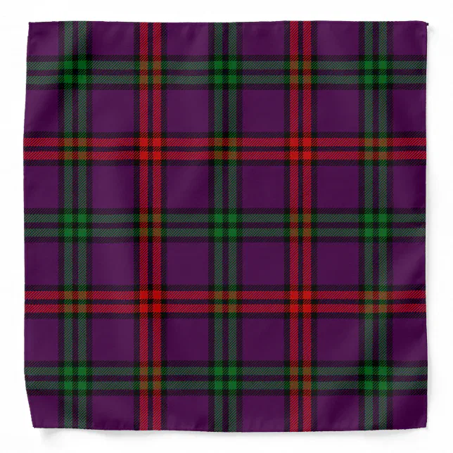 Scottish Clan Montgomery Tartan Plaid Bandana | Zazzle