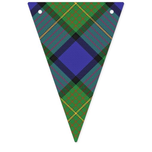 Scottish Clan Muir Tartan Bunting Flags | Zazzle