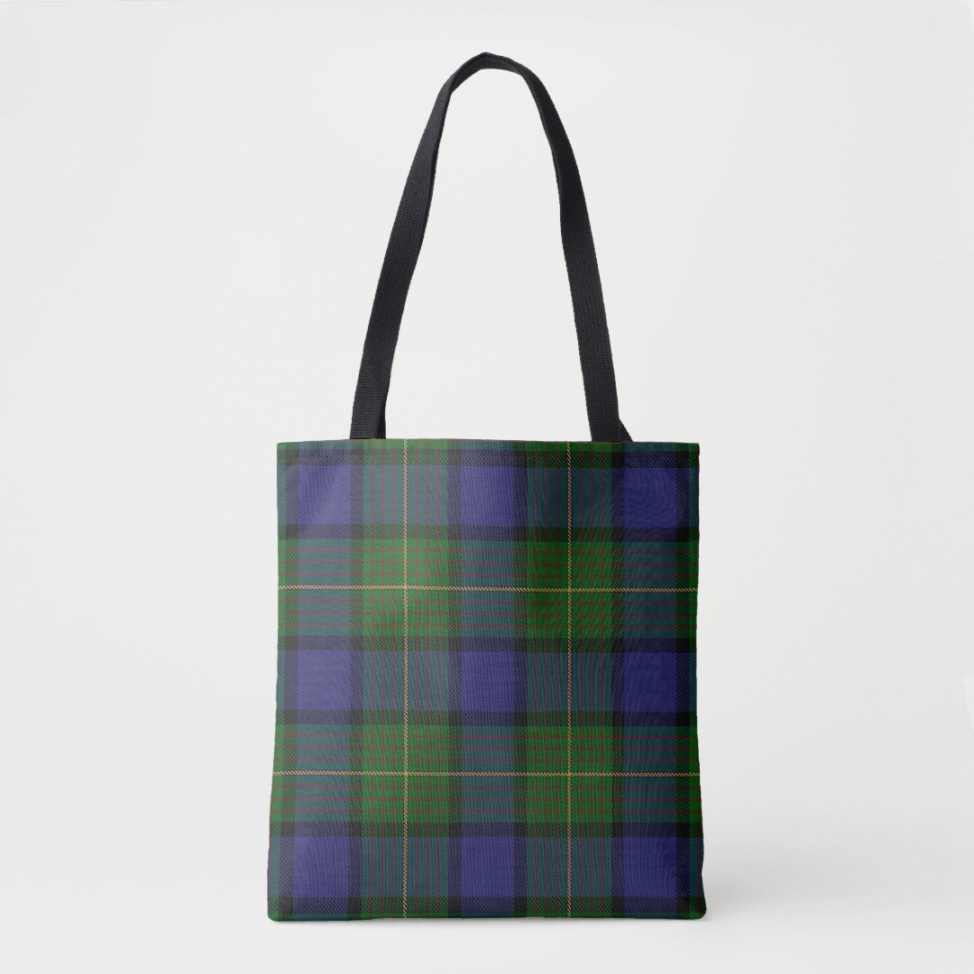 Scottish Clan Muir Tartan Plaid Tote Bag | Zazzle