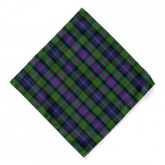 Scottish Clan Murray Tartan Plaid Bandana | Zazzle