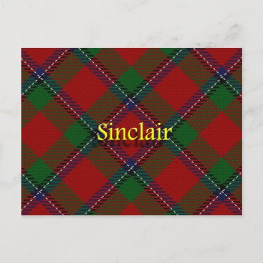Scottish Clan Sinclair Postcard | Zazzle.com