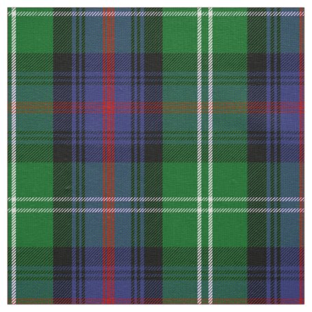 Clan Sutherland Tartan Fabric | Zazzle.com