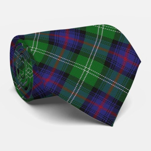 Scottish Clan Sutherland Tartan Tie | Zazzle