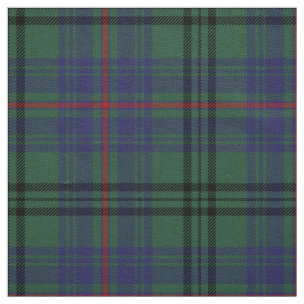 Clan Currie Scottish Tartan Plaid Fabric | Zazzle