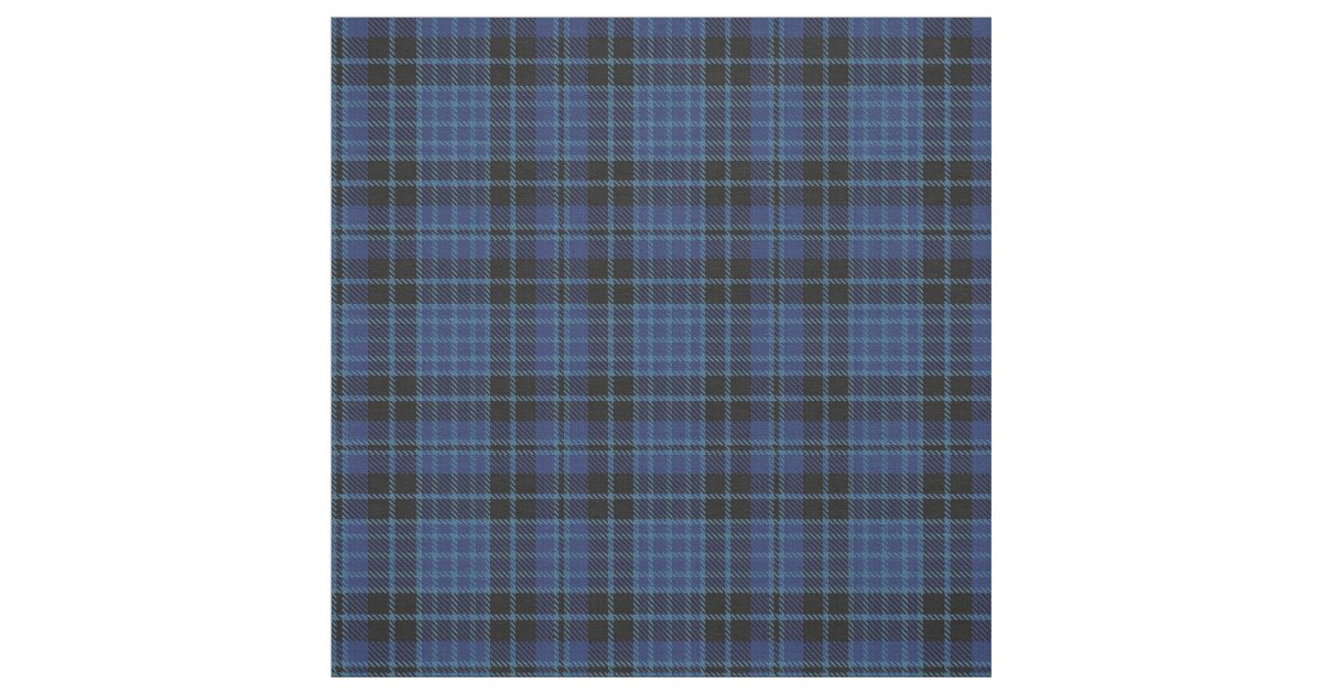Scottish Clergy Tartan Plaid Fabric | Zazzle