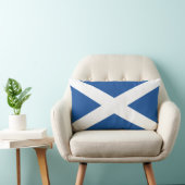 Scottish flag of Scotland blue lumbar throw pillow | Zazzle