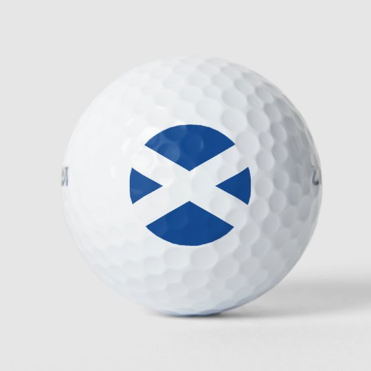 Scottish flag of Scotland golf ball set gift | Zazzle.com