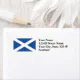 Scottish flag of Scotland return address labels | Zazzle
