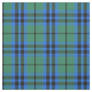Scottish Clan MacLeod of Lewis Tartan Fabric | Zazzle.com