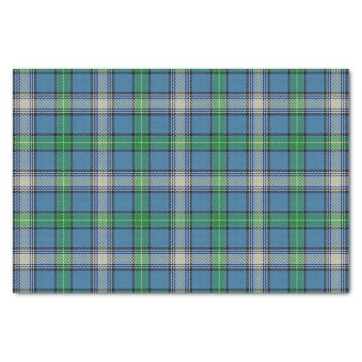 Scottish Gifts Clan MacDowall Tartan Tissue Paper | Zazzle.com