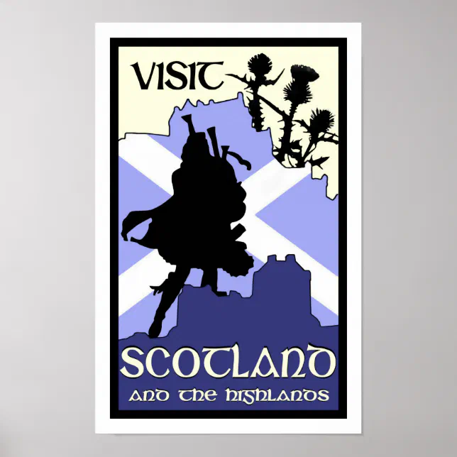 Scottish Highland Poster | Zazzle