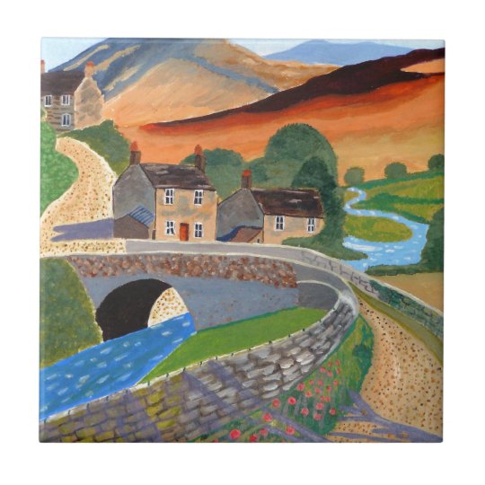 Scottish Highlands Ceramic Tile | Zazzle.com