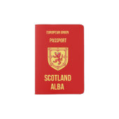 Scottish Passport - Independent Scotland / Alba Passport Holder | Zazzle