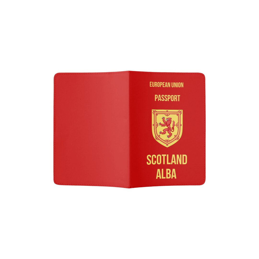 Scottish Passport - Independent Scotland / Alba Passport Holder | Zazzle