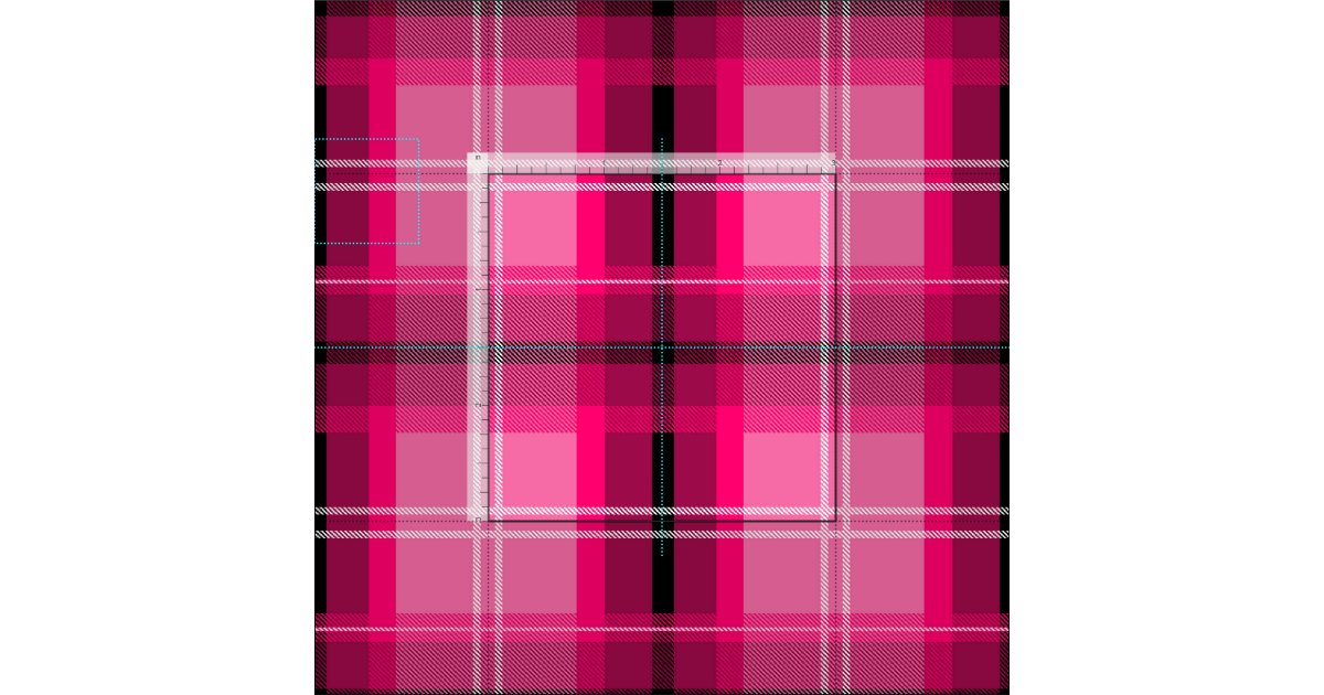Scottish pink plaid, diagonal fabric | Zazzle