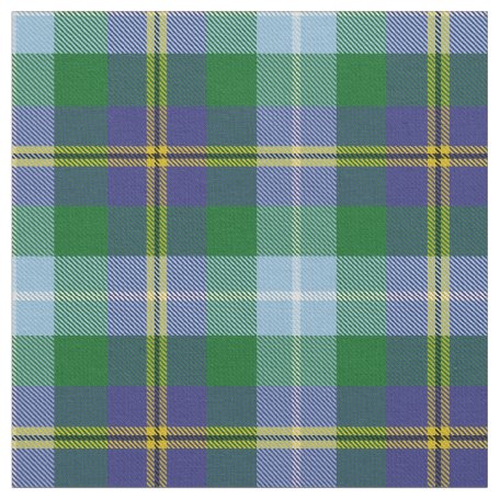 Clan Porteous Tartan Fabric | Zazzle