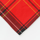 Scottish Red Tartan Fleece Blanket | Zazzle