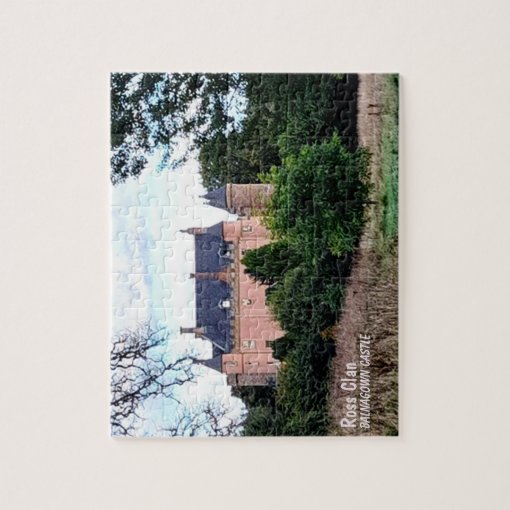 Scottish Ross Clan Balnagown Castle Jigsaw Puzzle | Zazzle