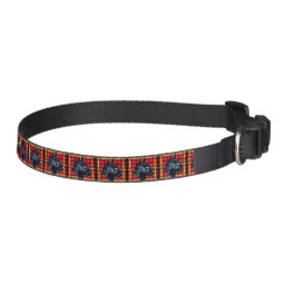 Scottish Terrier, Black Scottie plaid Dog Collar | Zazzle