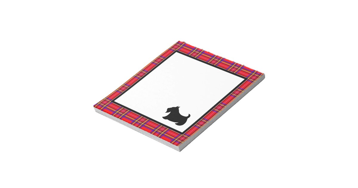 Scottish Terrier Notepad Gift | Zazzle