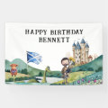 Scottish Themed Birthday Party Welcome Banner | Zazzle
