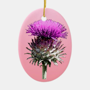 Scottish Thistle Christmas Ornaments | Zazzle - 100% Satisfaction ...