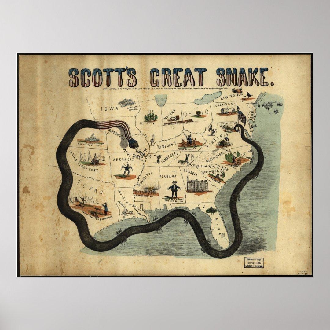 Scott's Great Snake Poster | Zazzle