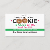 Scout Cookie Business Cards for Girls | Zazzle