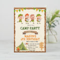 Scout recruitment camp theme Invitation | Zazzle