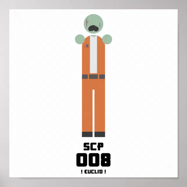 SCP 008 Foundation Poster | Zazzle
