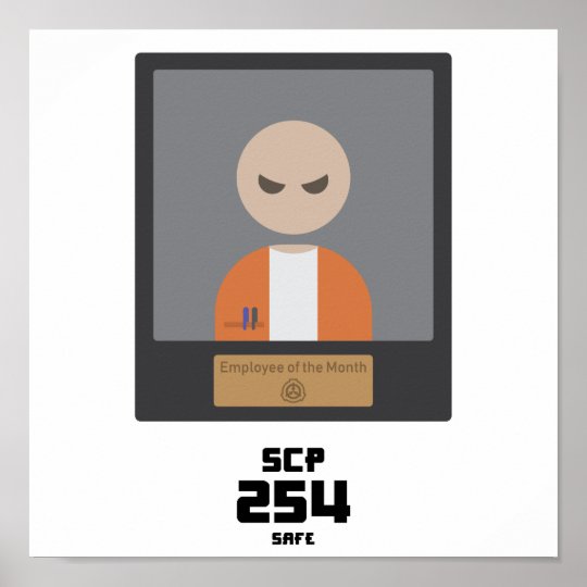 SCP 254 Foundation Poster | Zazzle.com
