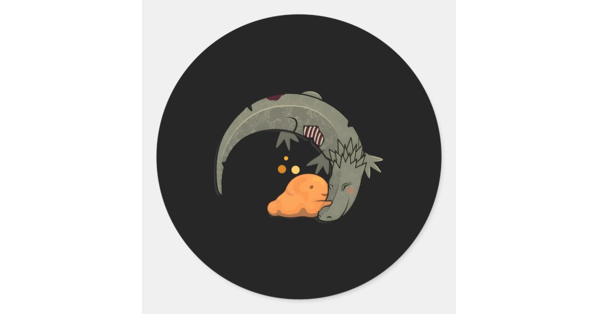 Scp-999 Scp-682 Tickle Monster Hard To Destroy Rep Classic Round ...