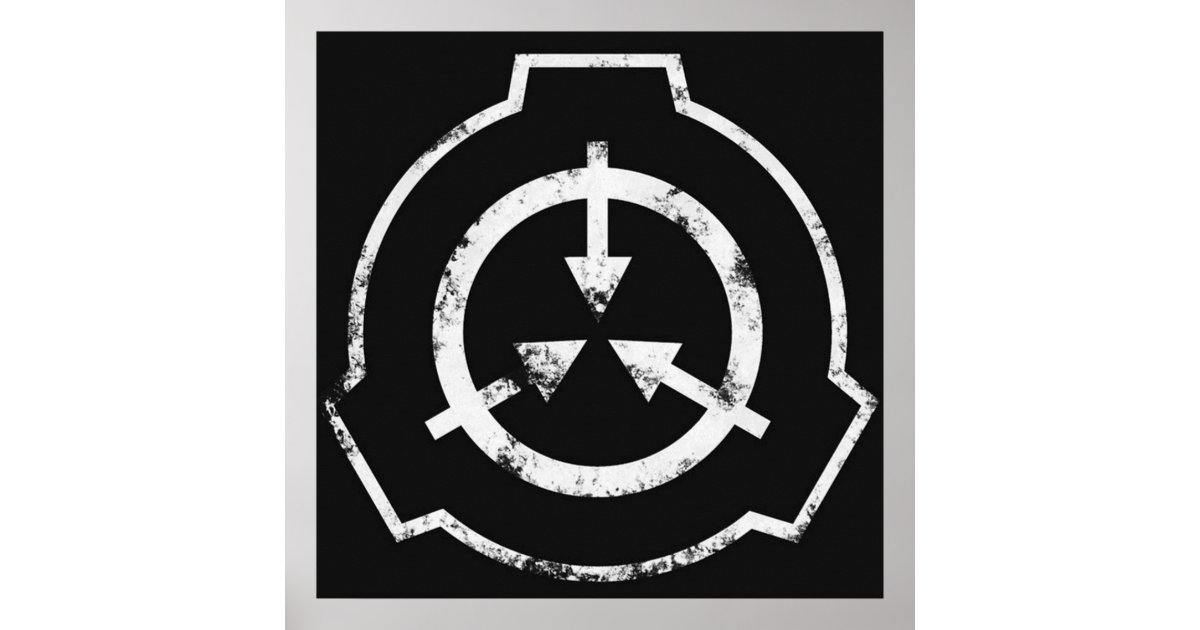 SCP Foundation Logo Poster | Zazzle