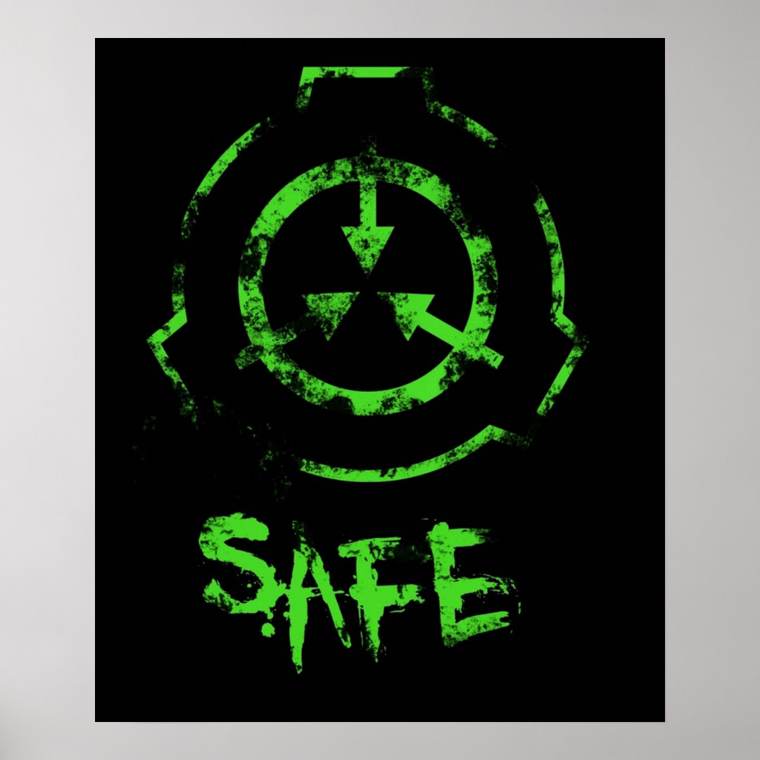SCP foundation Safe Poster | Zazzle