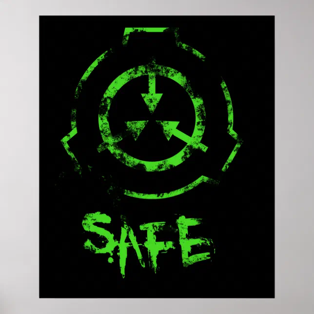 SCP foundation Safe Poster | Zazzle