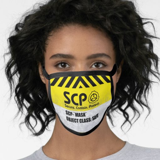 SCP Foundation SCP - 035 "Mask" Face Mask | Zazzle