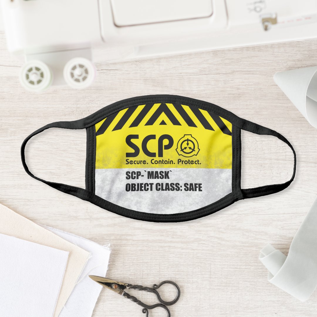 SCP Foundation SCP - 035 "Mask" Face Mask | Zazzle
